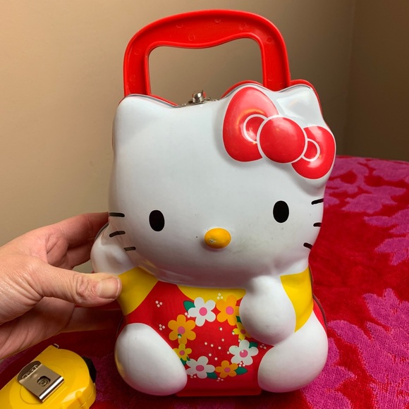 Sanrio | Accessories | Vintage 995 Hello Kitty Sanrio Tin Trinket Box ...